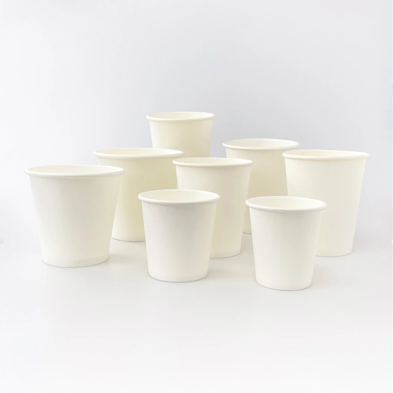 White card single wall paper cup - Custom Printed Paper Cups,Ice Cream ...